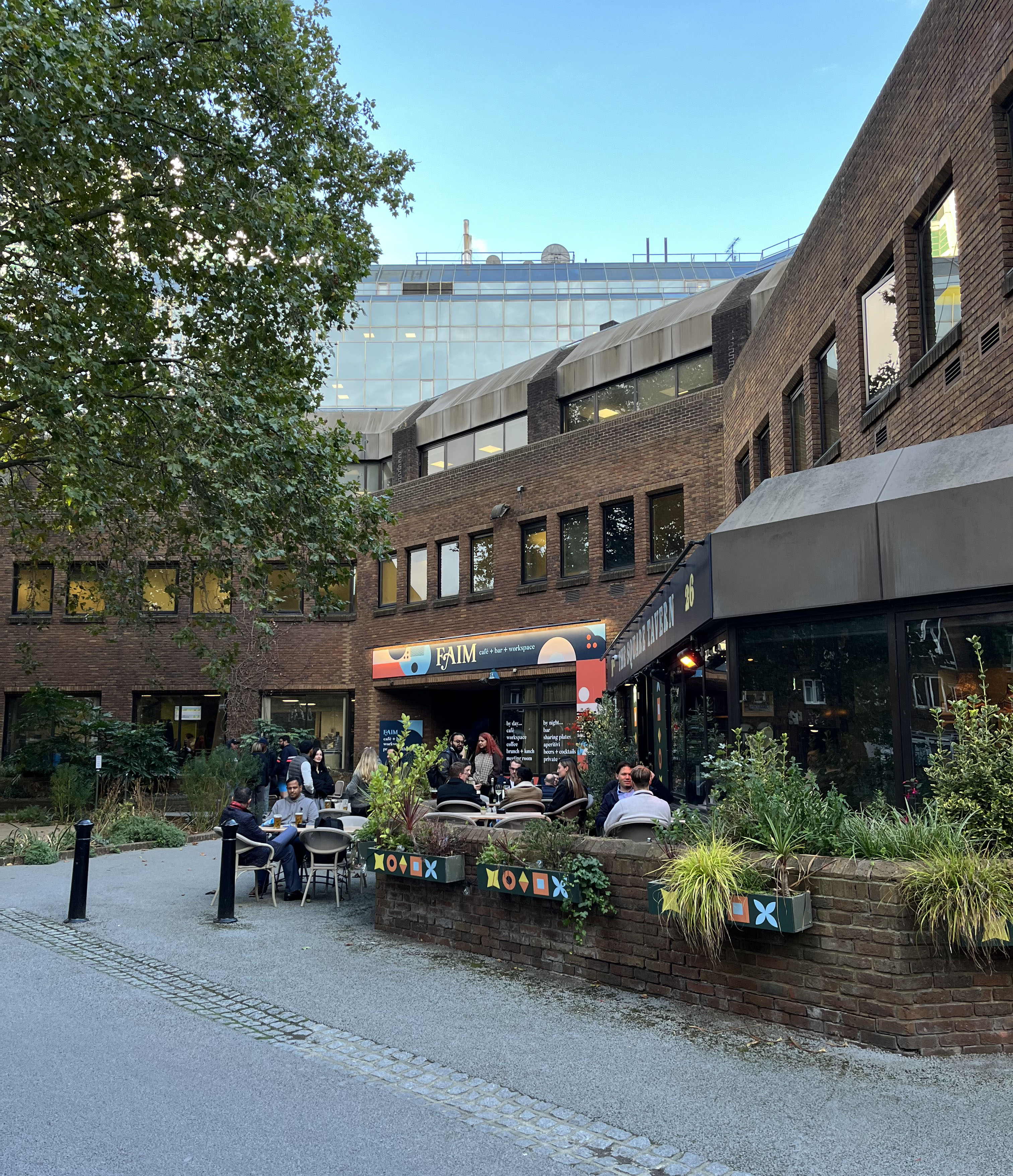 Save 250 Euston Road and Tolmers Square